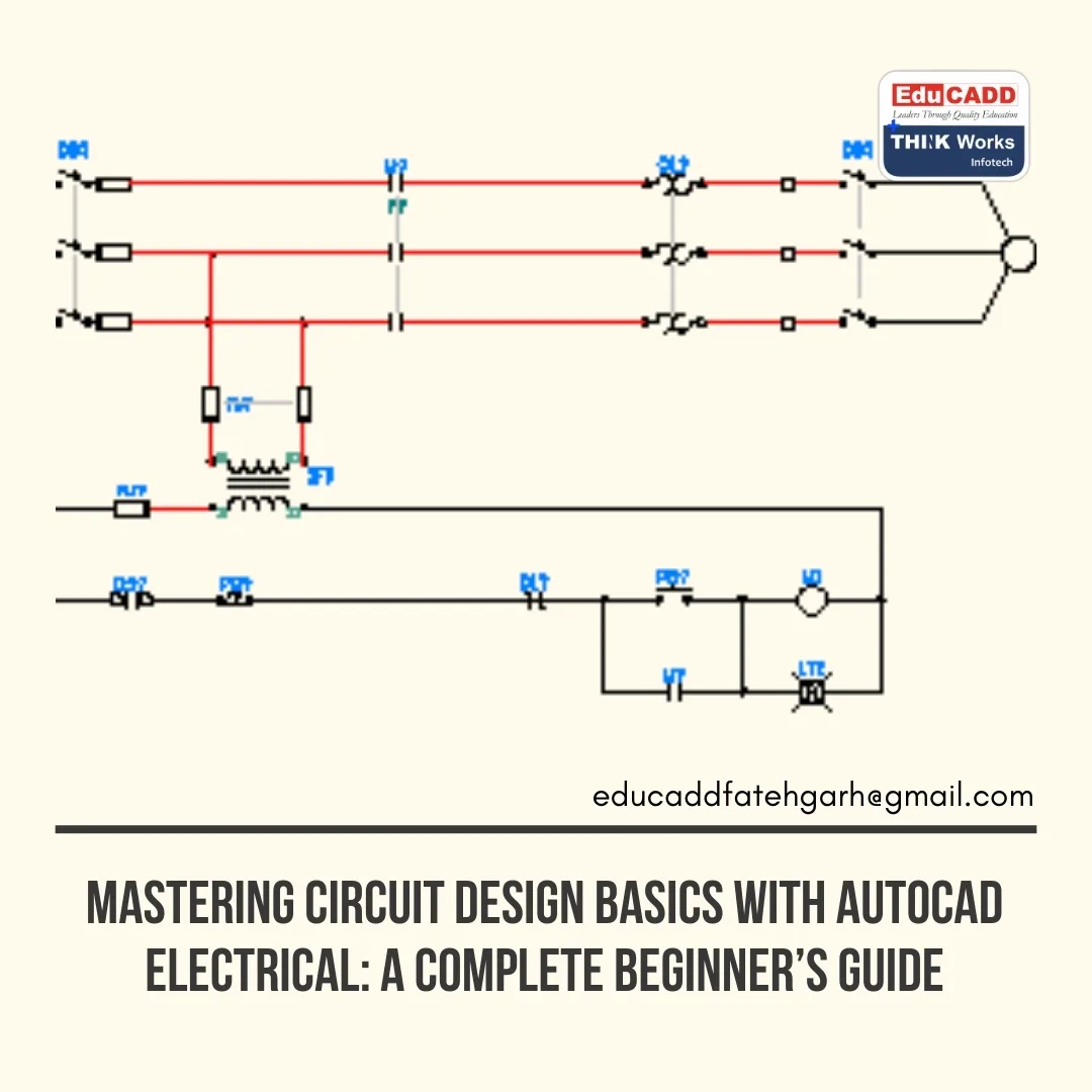 Circuit Design with AutoCAD | EduCADD Fatehgarh